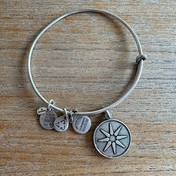 Alex and Ani | Jewelry | Alex And Ani Silver Cosmic Balance Charm ...